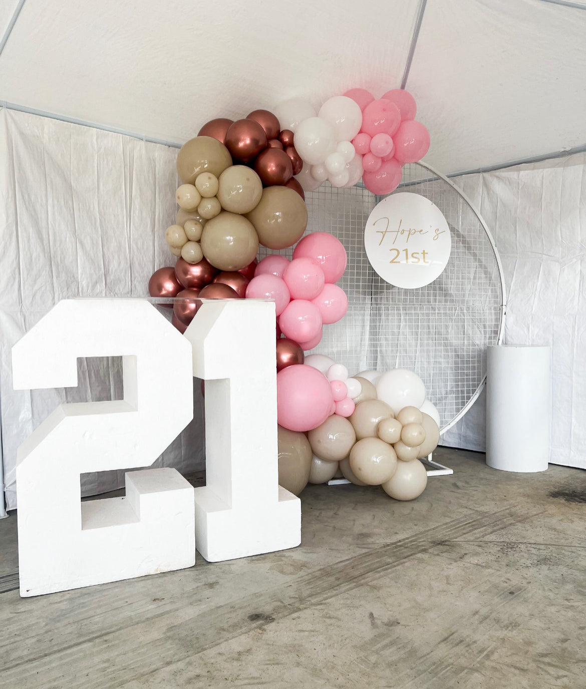 Basic But Boujee – HU&CO Party Hire